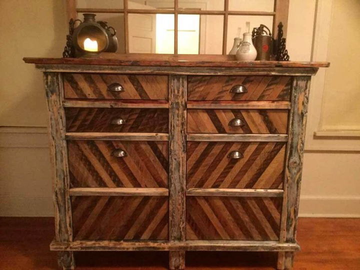 Pallet Chest of Drawers - Pallets Pro