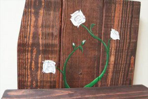 Wood Pallet Shelf with Hand Painted - Pallets Pro